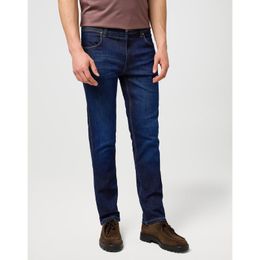 Wrangler Herren Straight-Jeans &raquo;GREENSBORO FREE TO STRETCH&laquo; Free to stretch material blau 34, L&auml;nge 30
