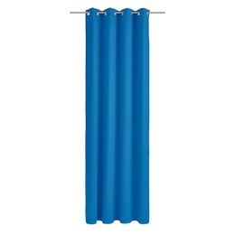WIRTH Vorhang &raquo;Dim out&laquo; &Ouml;sen 1 Stk. tlg. blau Polyester 150cm, &Ouml;sen, 145cm