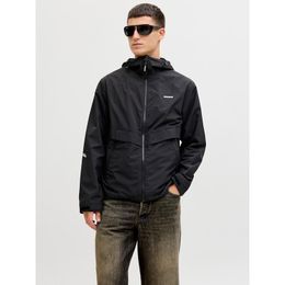 Jack & Jones Jack & Jones Herren Outdoorjacke &raquo;JCOCLUB LIGHT JACKET SN&laquo; mit Kapuze schwarz M