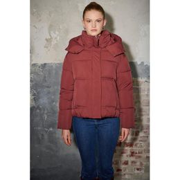 Haily's Haily&rsquo;s Damen HaILY&rsquo;S Steppjacke &raquo;LS P JK Am44ia&laquo; mit Kapuze cooler Puffer-Style rot S