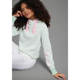 Kangaroos Damen Kangaroos Kapuzensweatshirt, casual Stil, mit Kapuze und Kordelzug, bequeme Passform, Langarm 40/42