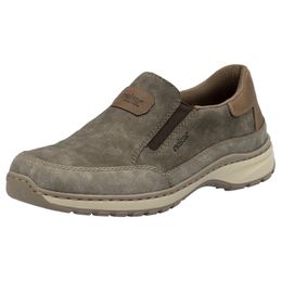 Rieker Herren Slipper Slip-on-Sneaker, Freizeitschuh, Halbschuh mit Gummizug grau 40