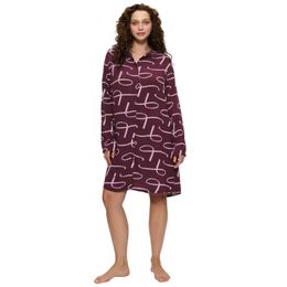 Triumph Damen Nachthemd &raquo;Boyfriend Fit NDW 02&laquo; Ohne Taschen bequem und stilvoll rot 38, N-Gr