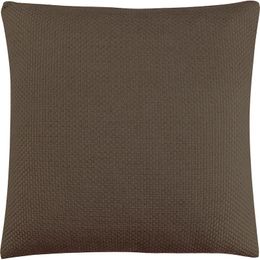 Apelt Dekokissen &raquo;ANCONA&laquo; Kissenh&uuml;lle mit F&uuml;llung, 1 St&uuml;ck braun Polyester B/L: 45cm x 45cm, 1 Stk.