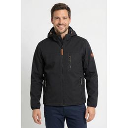 Camel Active Herren Camel Active Softshelljacke mit Kapuze mit Kapuze schwarz 48