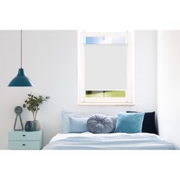 mydeco Springrollo &raquo;Flex&laquo; Lichtschutz ohne Bohren verspannt wei&szlig; Polyester 130cm, zweiseitig verschiebbar, 40cm