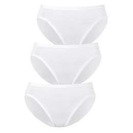Mey Damen Jazz-Pants Slips &raquo;Lights&laquo; ohne st&ouml;rende Seitenn&auml;hte wei&szlig; 46 (46)