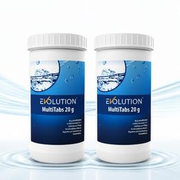 2 x 1 kg Evolution Pool MultiTabs 20 g