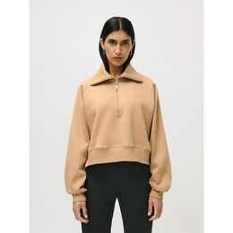 Leger Damen LeGer Sweatshirt &raquo;Meret, LeGer by Lena Gercke&laquo;, cropped, mit Stehkragen wei&szlig; 40