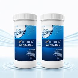 2 x 1 kg Evolution Pool MultiTabs 200 g