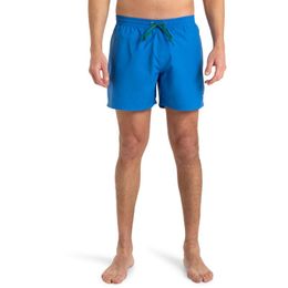 Quiksilver Herren Badeshorts &raquo;EVERYDAY VOLLEY 15&laquo; unifarbene Optik, mit kontrastfarbenen Details, Straight-Leg-Passform blau L, N-Gr