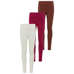 H.I.S. H.I.S M&auml;dchen Leggings &raquo;3er Pack Leggings&laquo; extra-eng geschnittene Slim Fit Form, f&uuml;r M&auml;dchen bunt 140/146, N-Gr