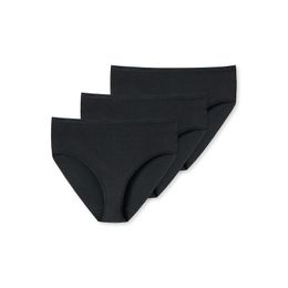 uncover by Schiesser Damen uncover by Schiesser Midislip &raquo;Uncover Cotton&laquo; weich, elastisch, Basic, Cotton-Mix schwarz XL