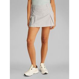 Calvin Klein Jeans Damen Skort &raquo;GARMENT DYE SKORT&laquo; in Unifarbe grau 28