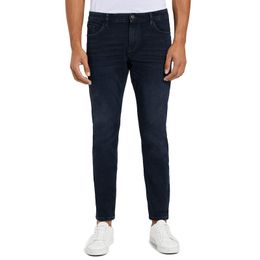 Tom Tailor Herren Tom Tailor 5-Pocket-Jeans &raquo;Josh&laquo; in Used-Waschung blau 33, L&auml;nge 36