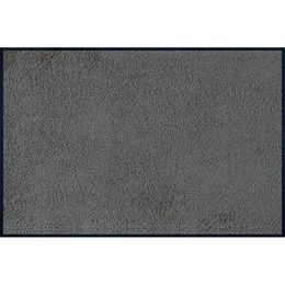 wash+dry by Kleen-Tex Fu&szlig;matte &raquo;Original Uni, Schmutzfangteppich&laquo; rechteckig 9 mm H&ouml;he Schmutzmatte, rutschhemmend, auch als L&auml;ufer erh&auml;ltlich grau 