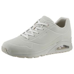Skechers Damen Wedgesneaker &raquo;UNO STAND ON AIR&laquo; Freizeitschuh, Halbschuh, Schn&uuml;rschuh weich gepolsterte Innensohle grau 38