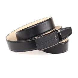 Anthoni Crown Herren Lederg&uuml;rtel schwarz 110