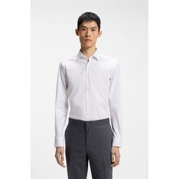 Hugo Herren Hugo Businesshemd &raquo;Kenno Stretch-Cotton&laquo; Kentkragen, Slim Fit, Baumwoll-Mix 42, N-Gr