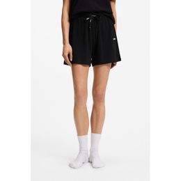 BOSS Damen BOSS Pyjamahose &raquo;CI_Shorts CW&laquo; mit BOSS Logoschriftzug schwarz S, N-Gr
