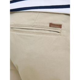 Jack & Jones PlusSize Jack & Jones Plussize Herren Jack & Jones PlusSize Chinoshorts &raquo;JPSTBOWIE JJSHORTS SOLID SN PLS&laquo; mit Umschlag beige 50, N-Gr