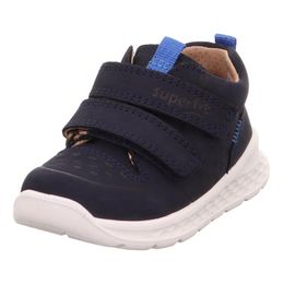 Superfit M&auml;dchen Klettschuh &raquo;BREEZE, WMS: mittel&laquo; Sneaker mit halbhohem Schaft, Gr&ouml;&szlig;enschablone zum Download blau 26
