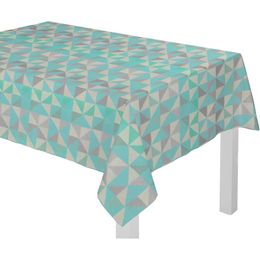 Adam Tischdecke &raquo;Bio Bel&laquo; aus 100% Bio-Baumwolle blau Bio-Baumwolle B/L: 120cm x 120cm, 1 Stk., eckig