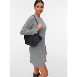 V&eacute;ro Moda Vero Moda Damen Minikleid &raquo;VMJOSANNA LS SHORT DRESS NOOS&laquo; Materialmix, regular fit grau M, N-Gr