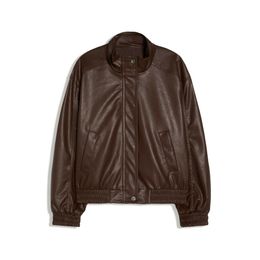 Bershka Jacke Damen Gr&ouml;&szlig;e M dunkelbraun Sommerjacke