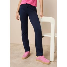 Flashlights Damen Sweathose Mit Geradem Bein blau 32/34, N-Gr