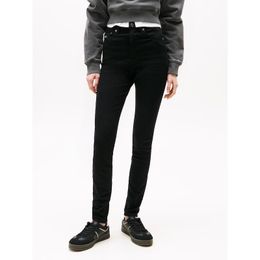 Tommy Jeans Damen Skinny-fit-Jeans &raquo;Sylvia High Rise Skinny&laquo; Eng anliegende Denim Jeans mit hoher Leibh&ouml;he schwarz 34, L&auml;nge 34