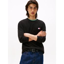 Tommy Jeans Herren Langarmshirt &raquo;TJM REG BADGE TEE LS EXT&laquo; L