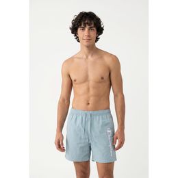 Champion Herren Badeshorts &raquo;Beachshort Standard Fit&laquo; mit Logostickerei, unifarben, pflegeleicht, schnell trocknend blau S, N-Gr