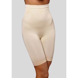 Lascana Damen Lascana Shapinghose SEAMLESS mit hoher Taille, Shape wear, Basic beige XXL (52)