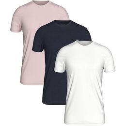 Calvin Klein Underwear Herren T-Shirt &raquo;S/S CREW NECK 3PK&laquo; Packung, 3er-Pack, 3 mit Logostickerei M (50)