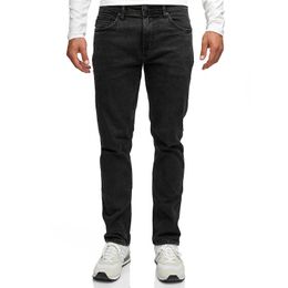 INDICODE Herren Straight-Jeans &raquo;INValoy&laquo; schwarz 38, L&auml;nge 34