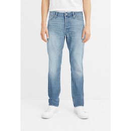 Jack & Jones Jack & Jones Herren Tapered-fit-Jeans &raquo;JJIMIKE JJORIGINAL CJ SN&laquo; mit Five-Pocket-Design blau 36, L&auml;nge 36