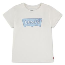 Levi's Kids M&auml;dchen Levi's Kids T-Shirt &raquo;LVG BATWING SEASONAL FILL TEE&laquo; mit Batwing-Print wei&szlig; 6 (116)