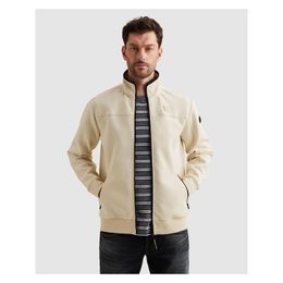 PME-Legend Pme Legend Herren PME LEGEND Sweatjacke seitliche Eingrifftaschen mit Rei&szlig;verschluss beige 3XL