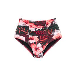 Lascana Damen Lascana Highwaist-Bikini-Hose &raquo;Loria&laquo; mit Shaping-Effekt blau 36, N-Gr