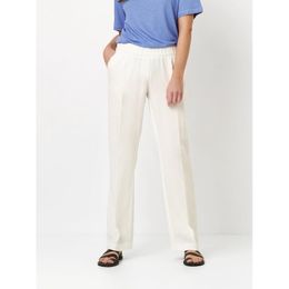 Toni Damen Toni Schlupfhose &raquo;Pia Wide&laquo; Sommerhose in sommerlicher Qualit&auml;t mit Leinen wei&szlig; 38, N-Gr