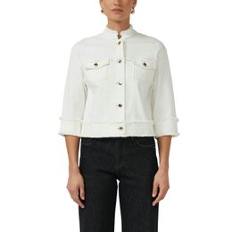 s.Oliver BLACK LABEL Damen s.Oliver BLACK LABEL Kurzblazer 3/4-Arm mit Fransen und goldener Knopfleiste 42