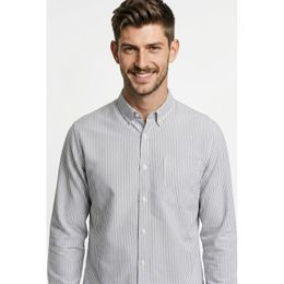 Selected Herren Selected Langarmhemd &raquo;SLHREG-MAT OX LS SHIRT D&laquo; wei&szlig; M, N-Gr