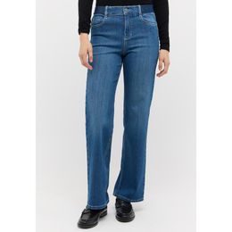 Angels Damen Angels 5-Pocket-Jeans &raquo;L. SPORTY&laquo; weite Passform, mit G&uuml;rtelschlaufen, 1-Knopf-Form 34, L&auml;nge 30