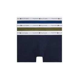 Tommy Hilfiger Underwear Herren Trunk 3 Stk. K&ouml;rpernahe Passform mit elastischem Bund L (52), 3 Stk.