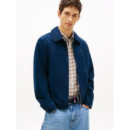 Tommy Jeans Herren Blouson &raquo;TJM REGULAR COTTON RANCH&laquo; ohne Kapuze Regular fit mit Umlegekragen blau S