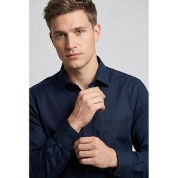 MARVELIS Herren MARVELIS Langarmhemd modern fit, Businesshemd, b&uuml;gelfrei, New-Kentkragen 43, N-Gr