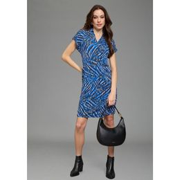Bruno Banani Damen Sommerkleid aus elastischem Jersey, f&uuml;r den Alltag, gemustert, Mini-L&auml;nge 38, N-Gr