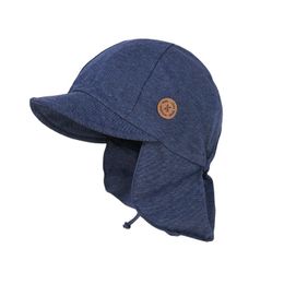 MaxiMo Jungen MaxiMo Schirmm&uuml;tze 1 Stk. zum Binden, Zartrosameliert, M&auml;dchen, Kleinkind blau 51