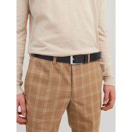 Jack & Jones Jack & Jones Herren Lederg&uuml;rtel &raquo;JACSTOCKHOLM LEATHER BELT NOOS&laquo; schwarz 95